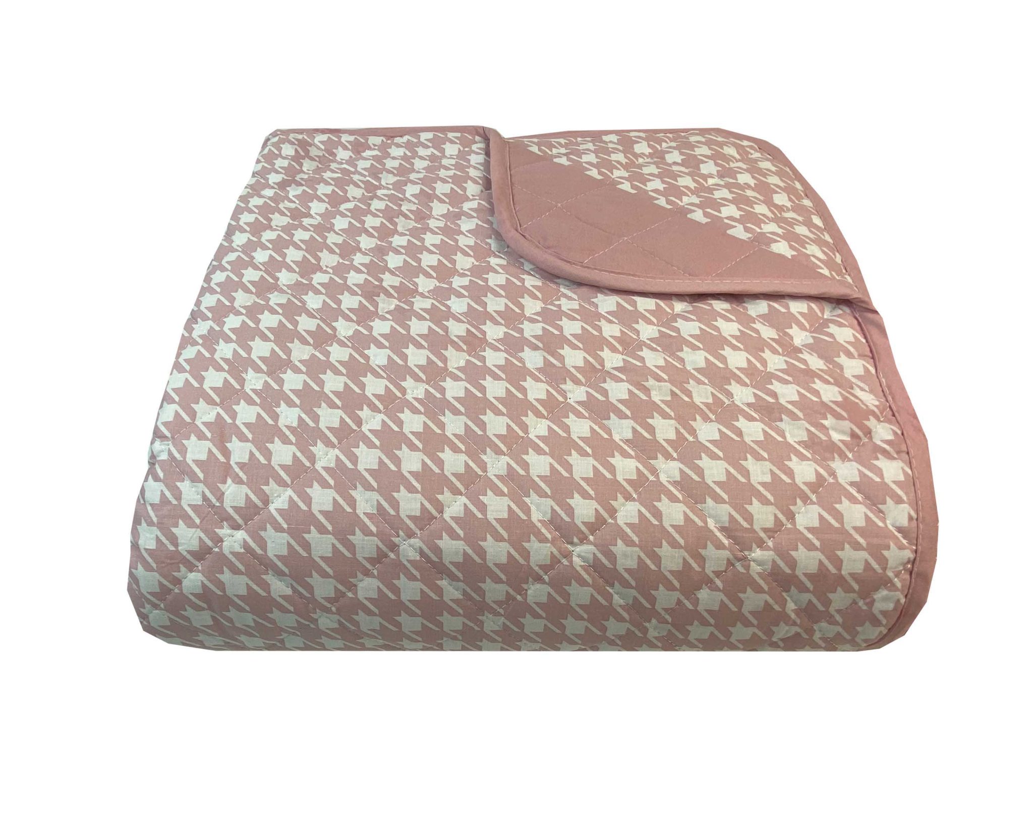 Κουβερλι Υπέρδιπλα 220x240 Pied De Poule Dusty Rose | ΞΕΝΟΔΟΧΕΙΑΚΟΣ ...