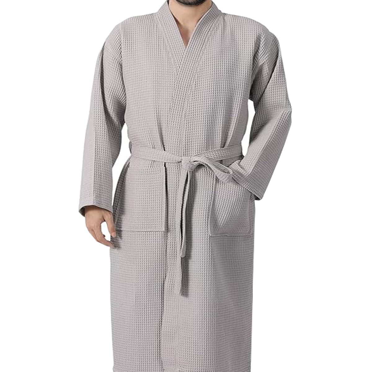 Μπουρνούζι Πικέ Ξενοδοχείου Light Grey | ΞΕΝΟΔΟΧΕΙΑΚΟΣ ΕΞΟΠΛΙΣΜΟΣ ...